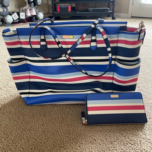 kate spade | Bags | Kate Spade Kaylie Baby Bag Tote | Poshmark